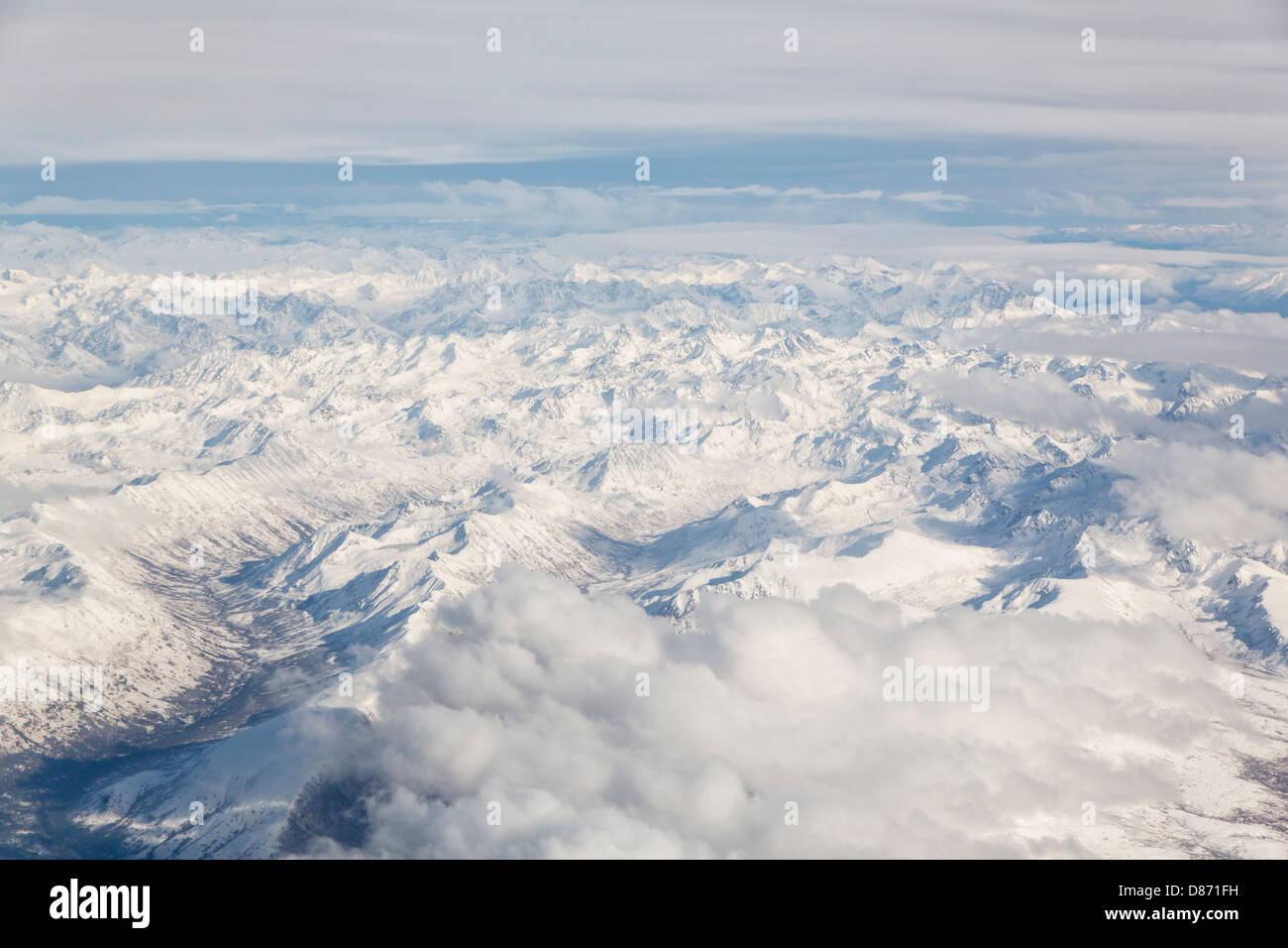 USA, Alaska, View of Alaska Range Stock Photo - Alamy