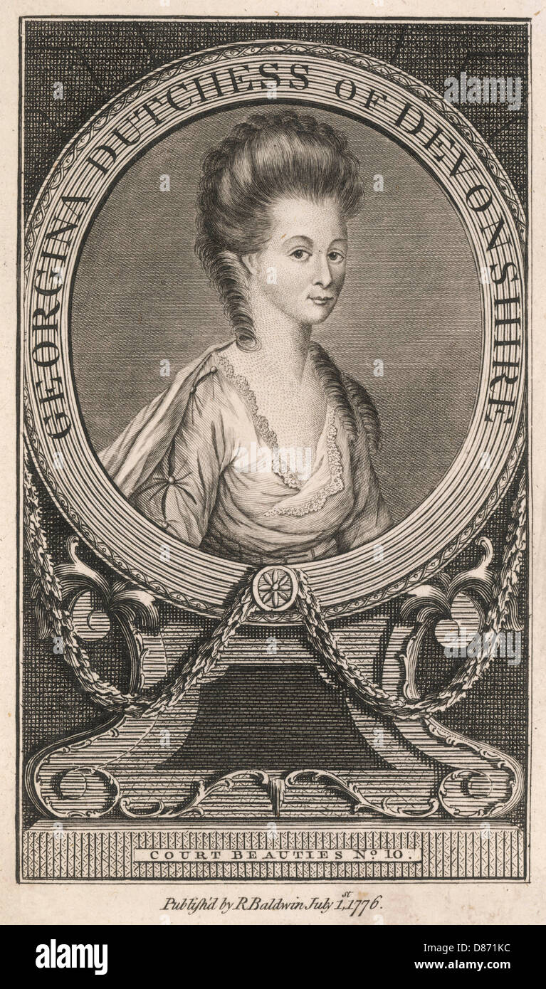 Georgiana spencer hi-res stock photography and images - Alamy