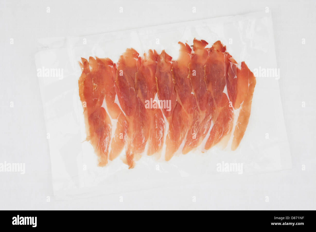 Parma ham on parchment paper hi-res stock photography and images - Alamy
