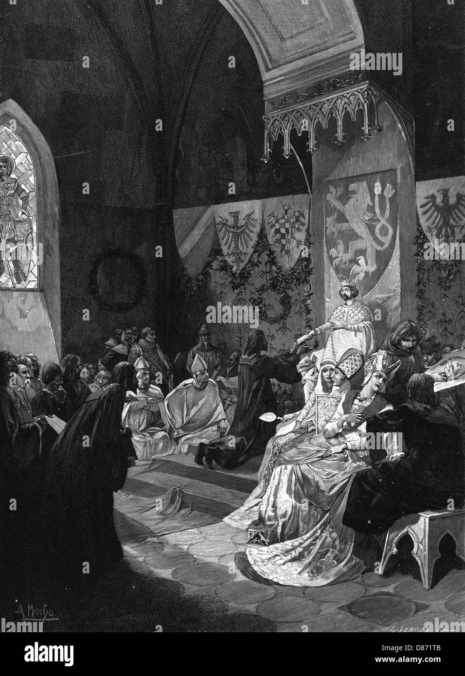 CARL IV AT PRAGUE Stock Photo - Alamy