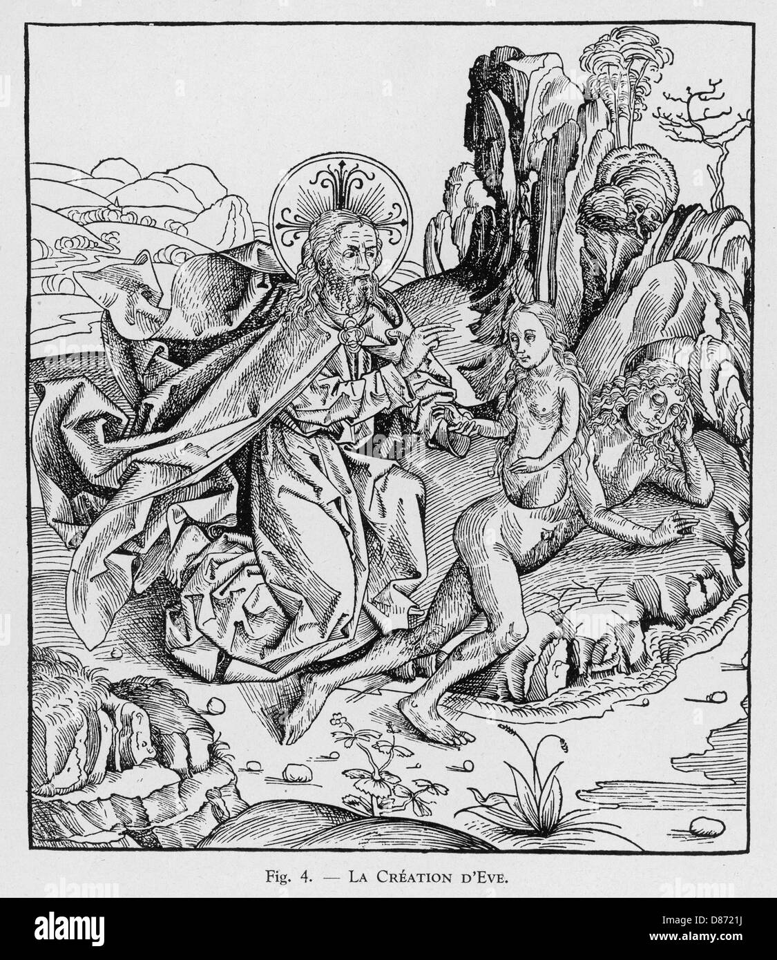 Creation of adam and eve hi-res stock photography and images - Alamy