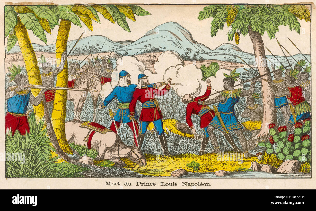 ZULU WAR/PRINCE IMPERIAL Stock Photo - Alamy