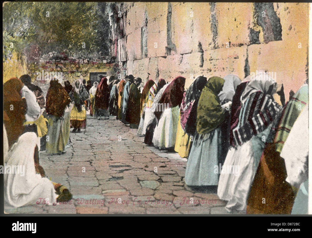 Jews praying at the Wailing Wall, Jerusalem Stock Photo - Alamy