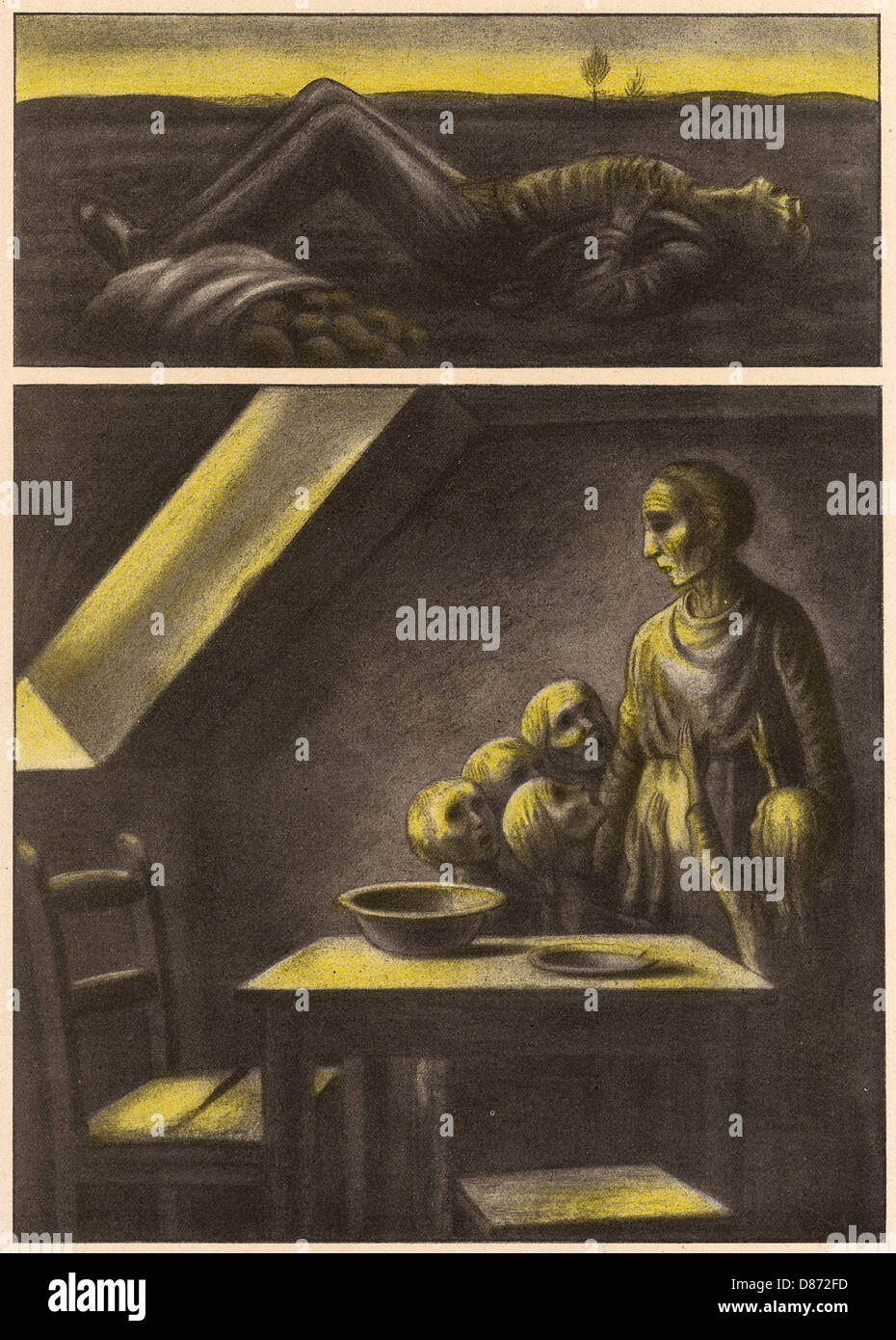 Starvation in Germany, 1923 Stock Photo - Alamy