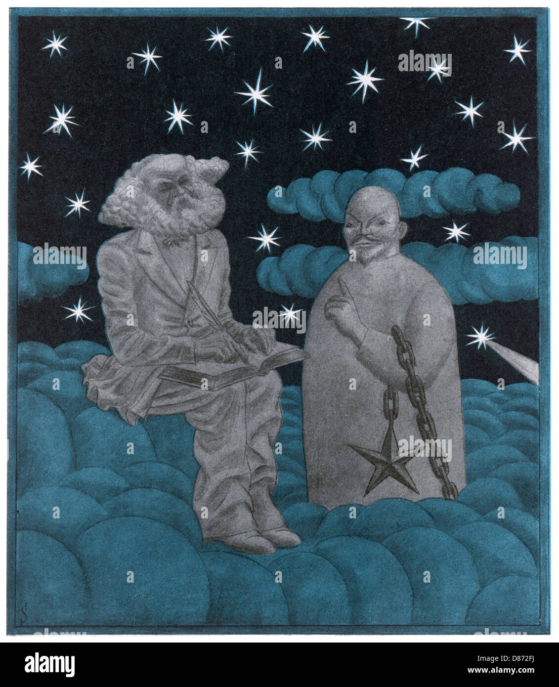 Marx lenin hi-res stock photography and images - Alamy