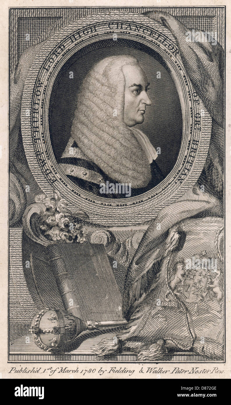 Edward Lord Thurlow Stock Photo - Alamy