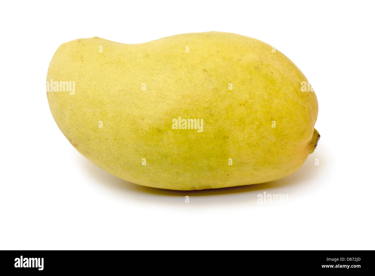 Ripe mango isolated on white background Stock Photo - Alamy