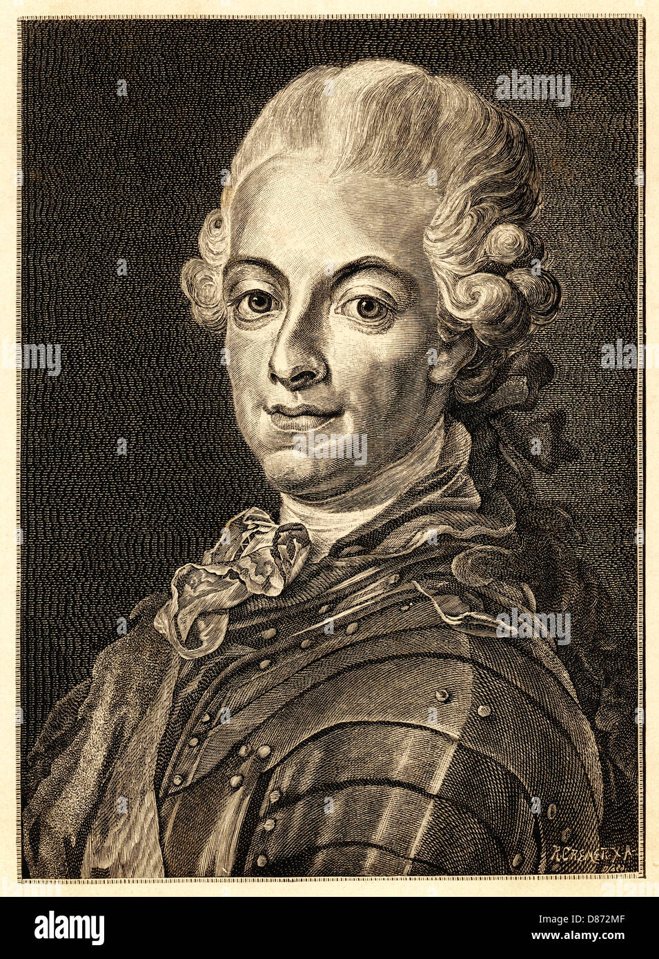 Gustav III - Sweden - Furste Stock Photo - Alamy