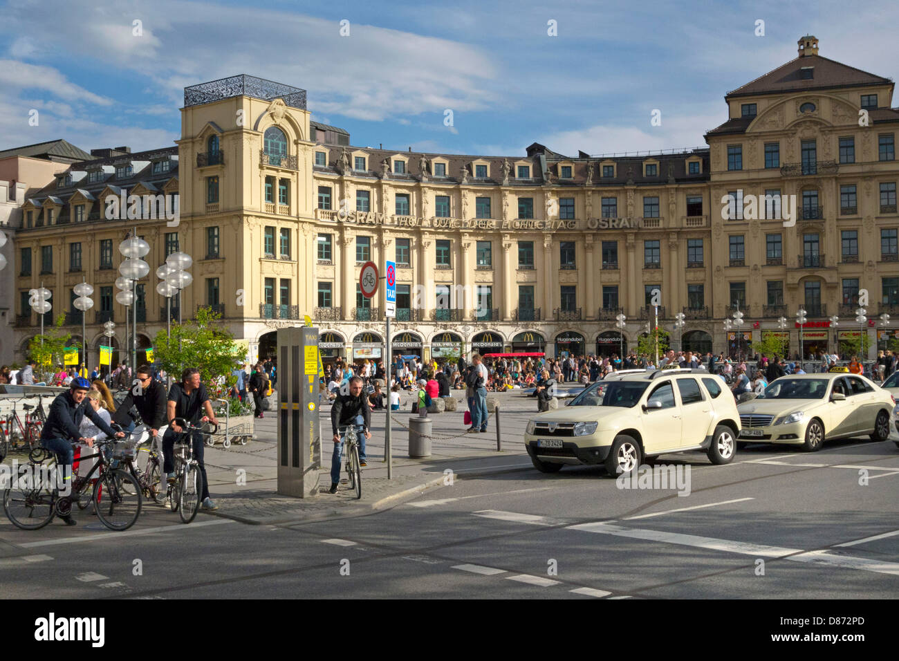 Karlstor Karlsplatz, Munich, Upper Bavaria Germany Stock Photo - Alamy