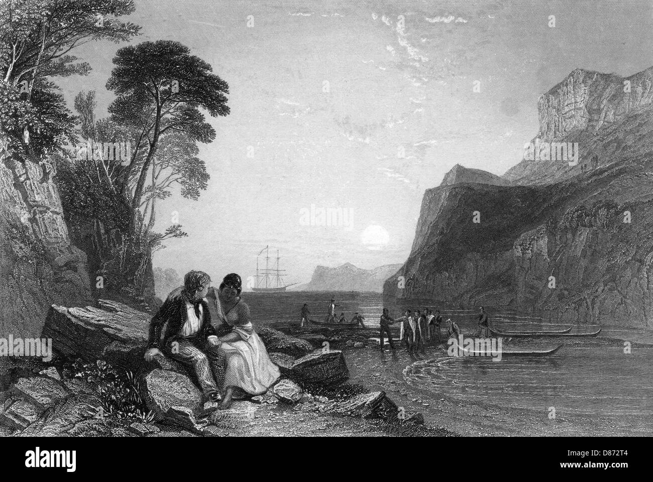 BOUNTY MUTINEER & FRIEND Stock Photo - Alamy