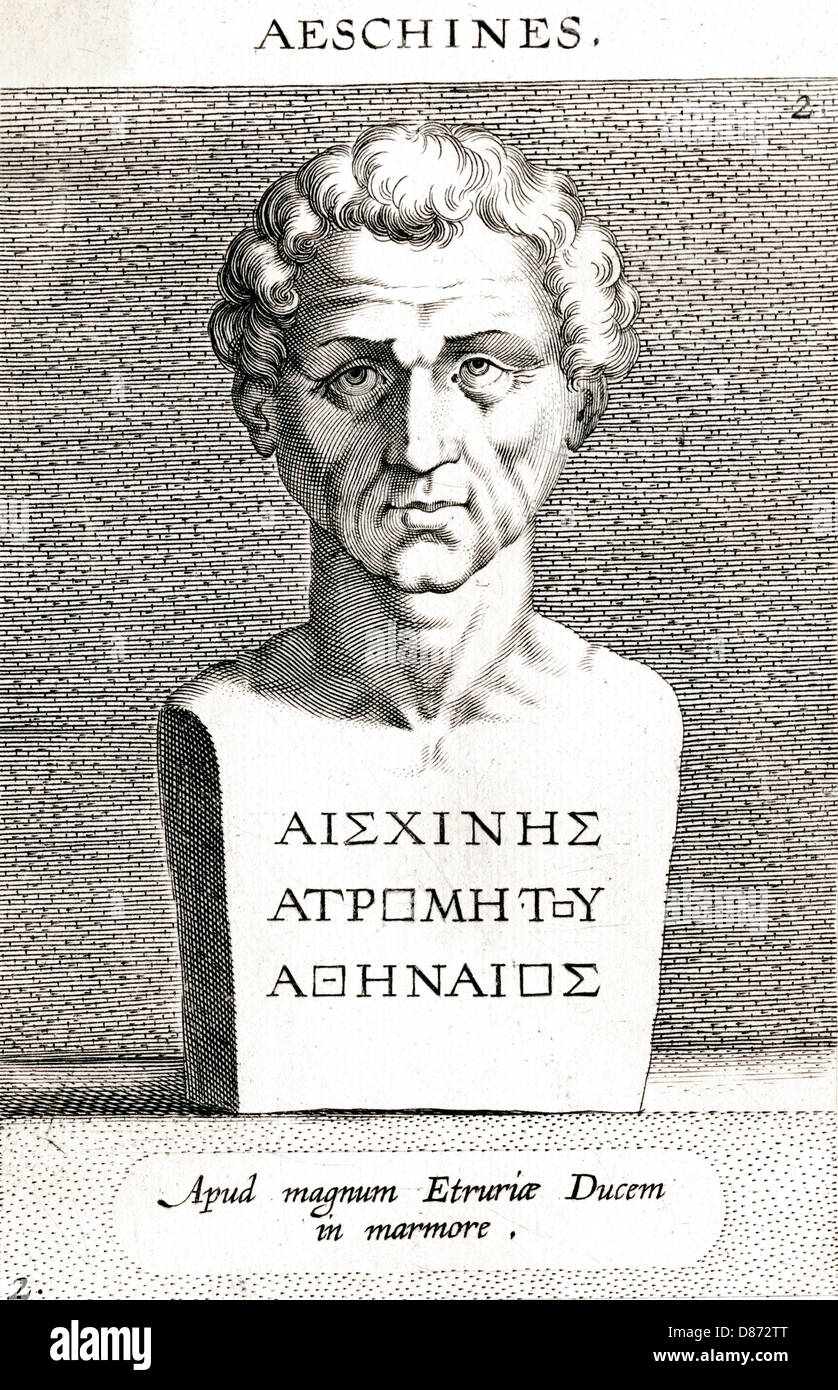 Demosthenes and aeschines hi-res stock photography and images - Alamy