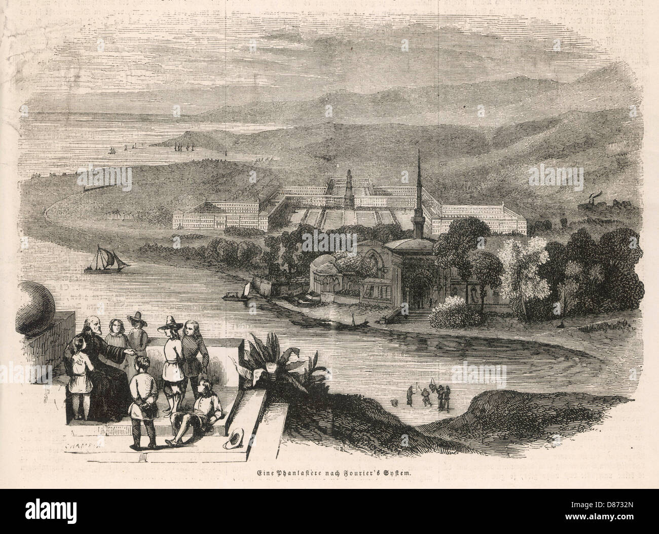 Charles fourier phalanstery hi-res stock photography and images - Alamy