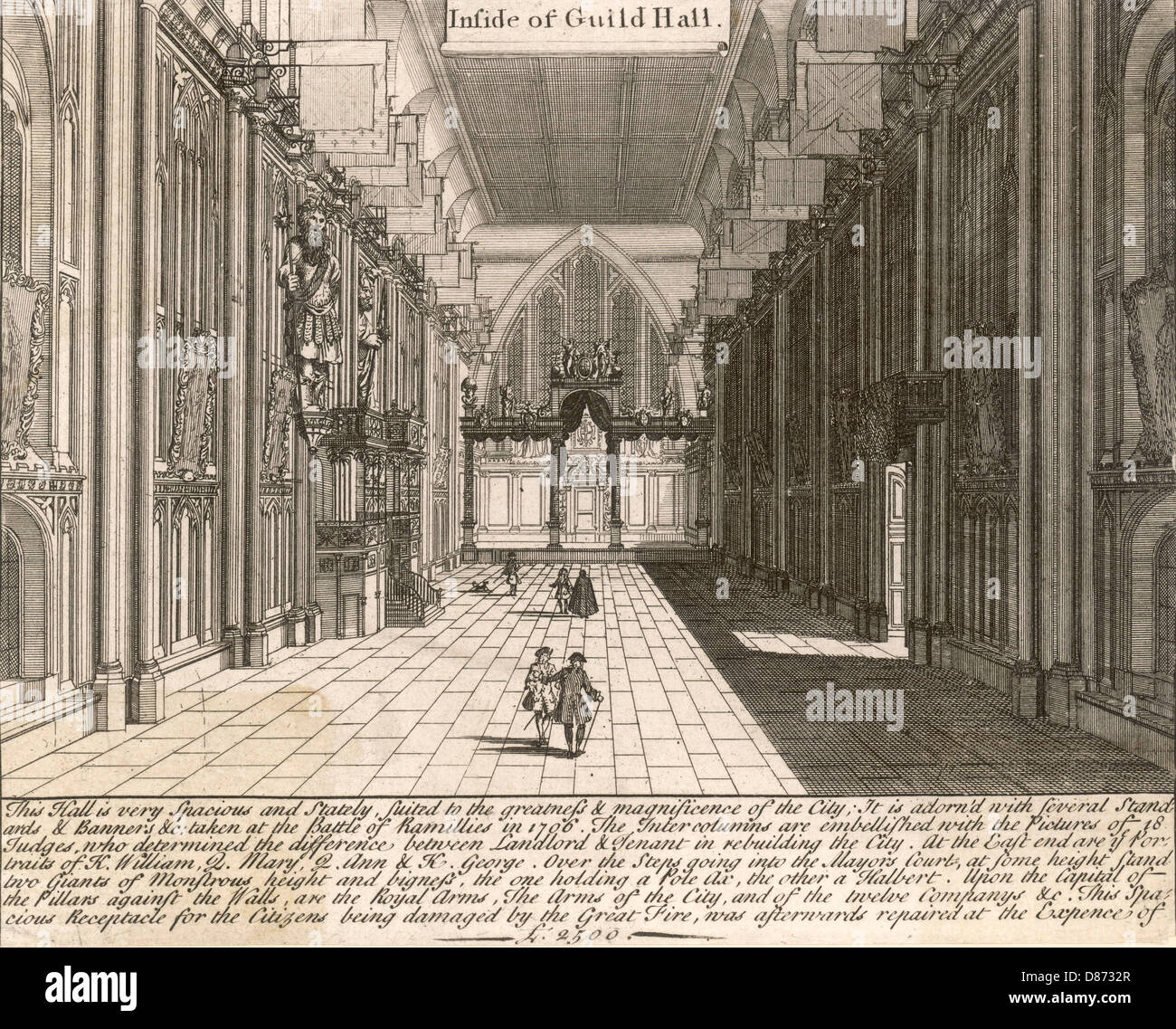 Guildhall london interior hi-res stock photography and images - Alamy