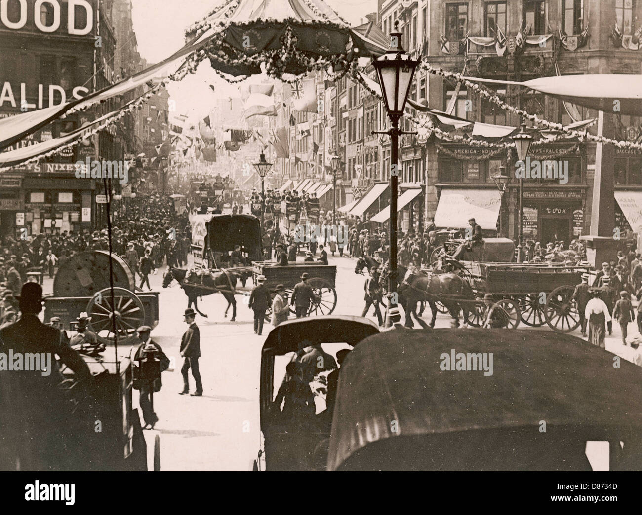 Queen victorias diamond jubilee 1897 hi-res stock photography and ...