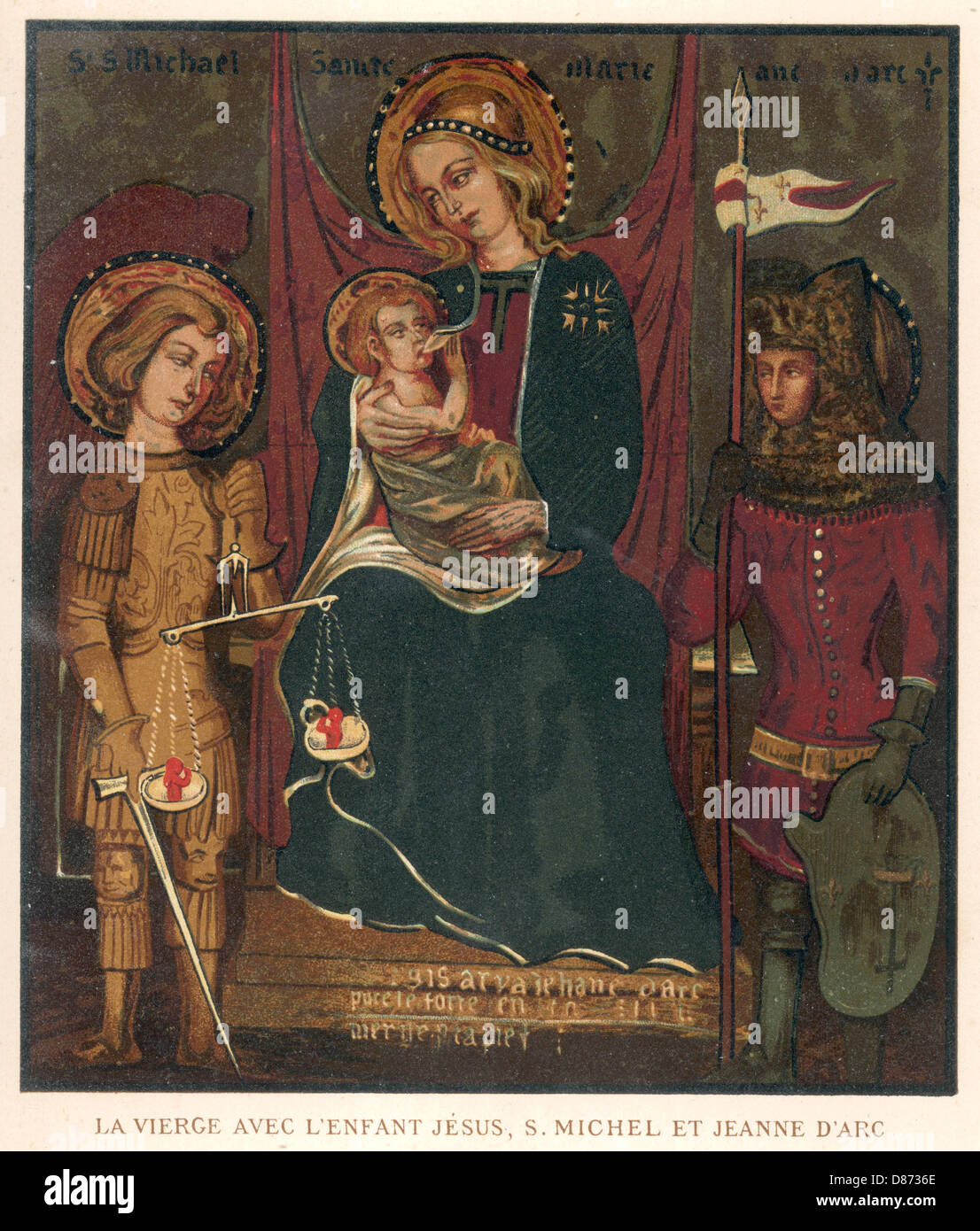 JOAN OF ARC/HOLY FAMILY Stock Photo - Alamy