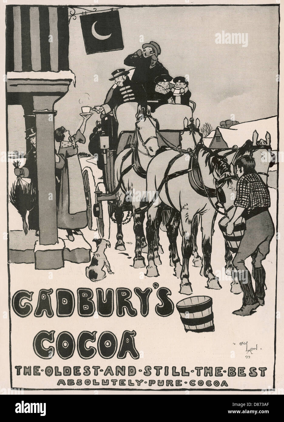 Advert stagecoach hi-res stock photography and images - Alamy