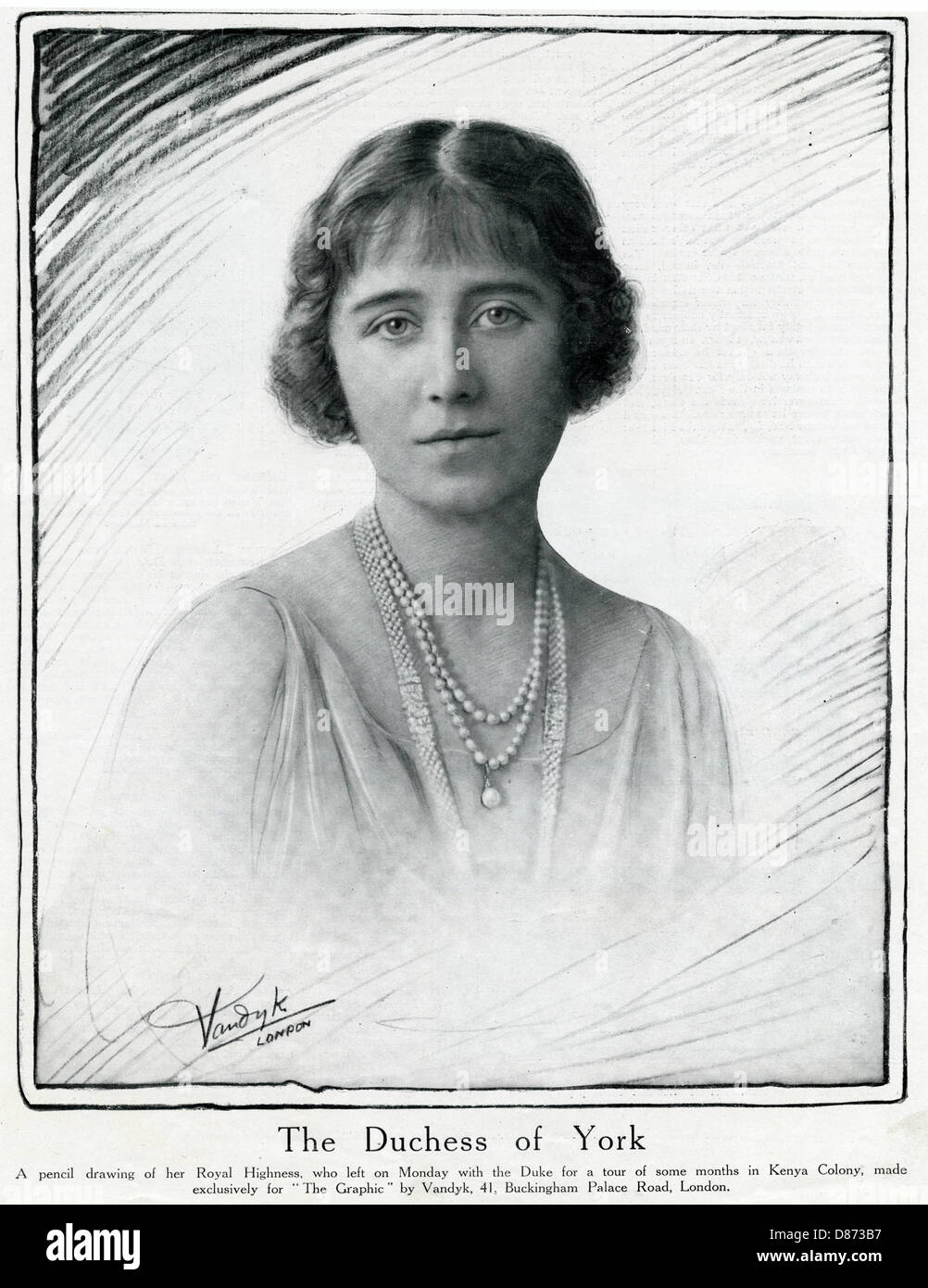 ELIZABETH GEORGE VI Stock Photo - Alamy