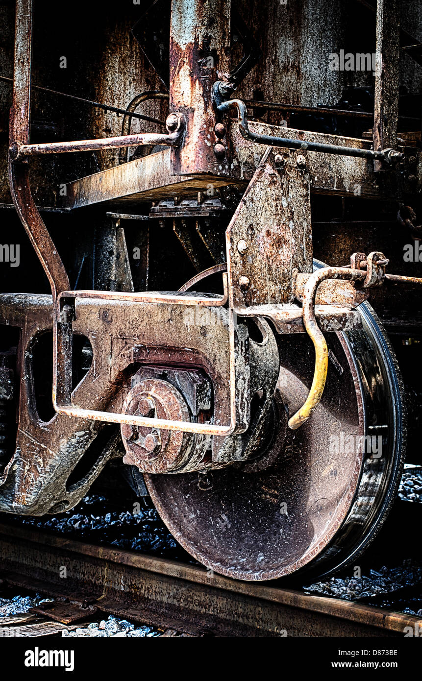 Train wheel hi-res stock photography and images - Alamy