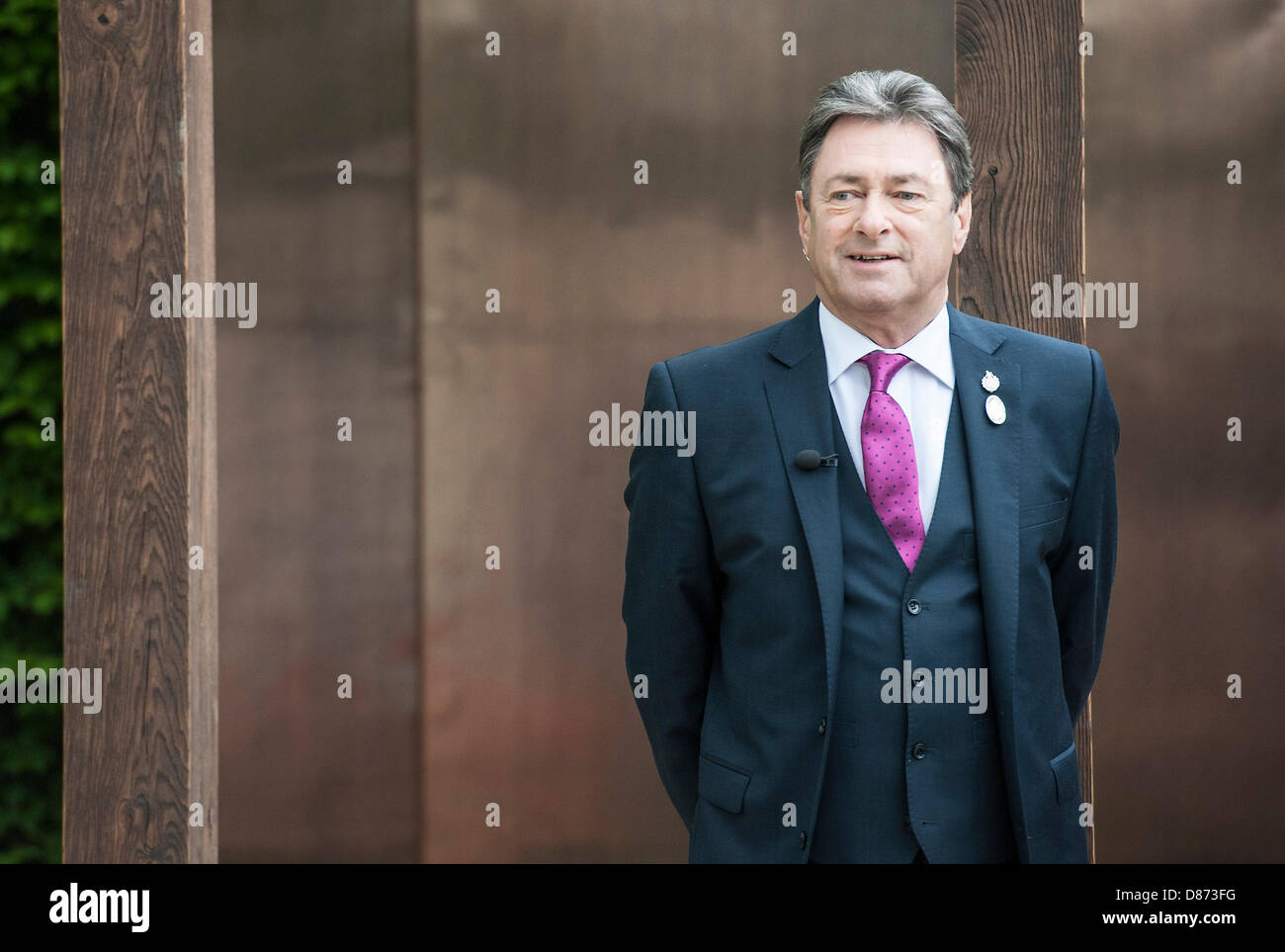 London, UK. 20th May 2013. Alan Titchmarsh in the Laurant Perrier ...