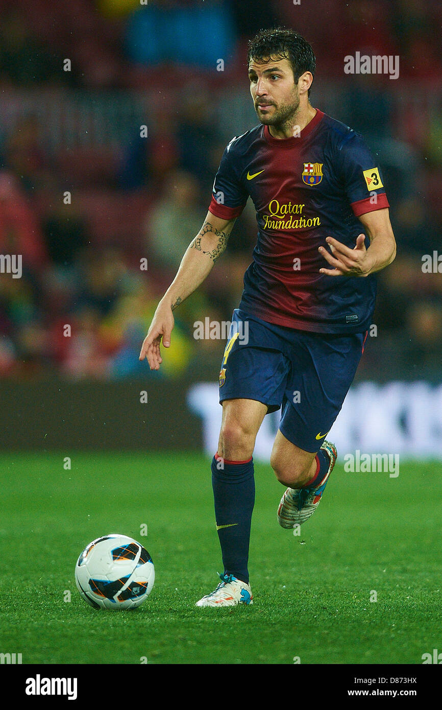 Cesc Fabregas (FC Barcelona), during La Liga soccer match between FC ...