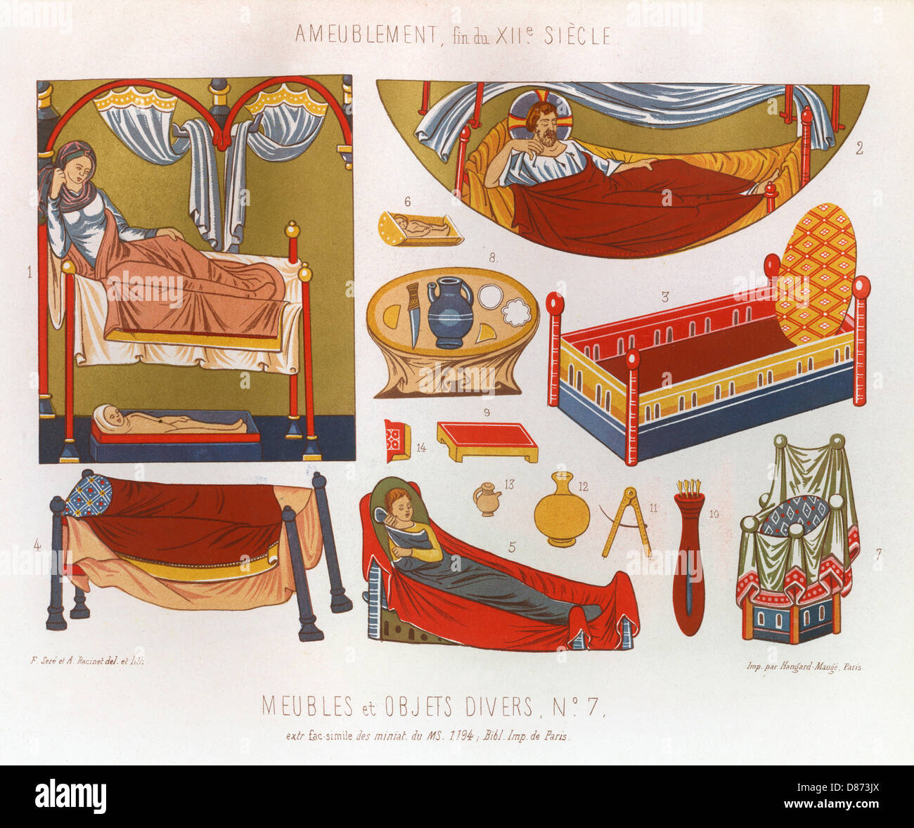 Medieval furniture hi-res stock photography and images - Alamy