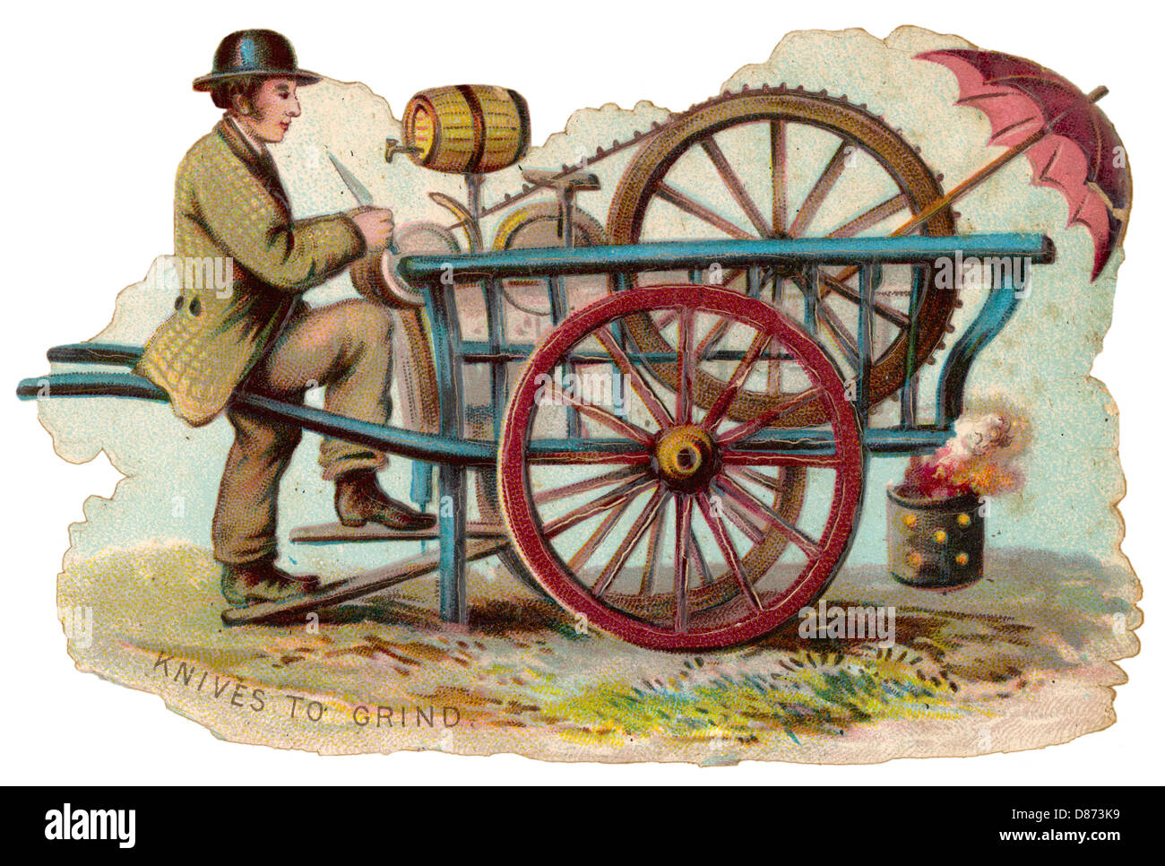 19th century grinder hi-res stock photography and images - Alamy