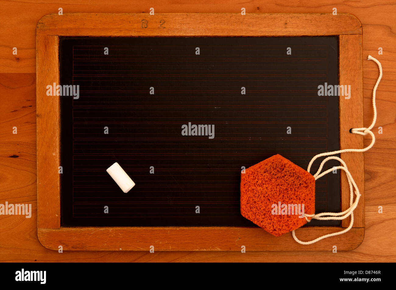 Old school chalk board hi-res stock photography and images - Alamy