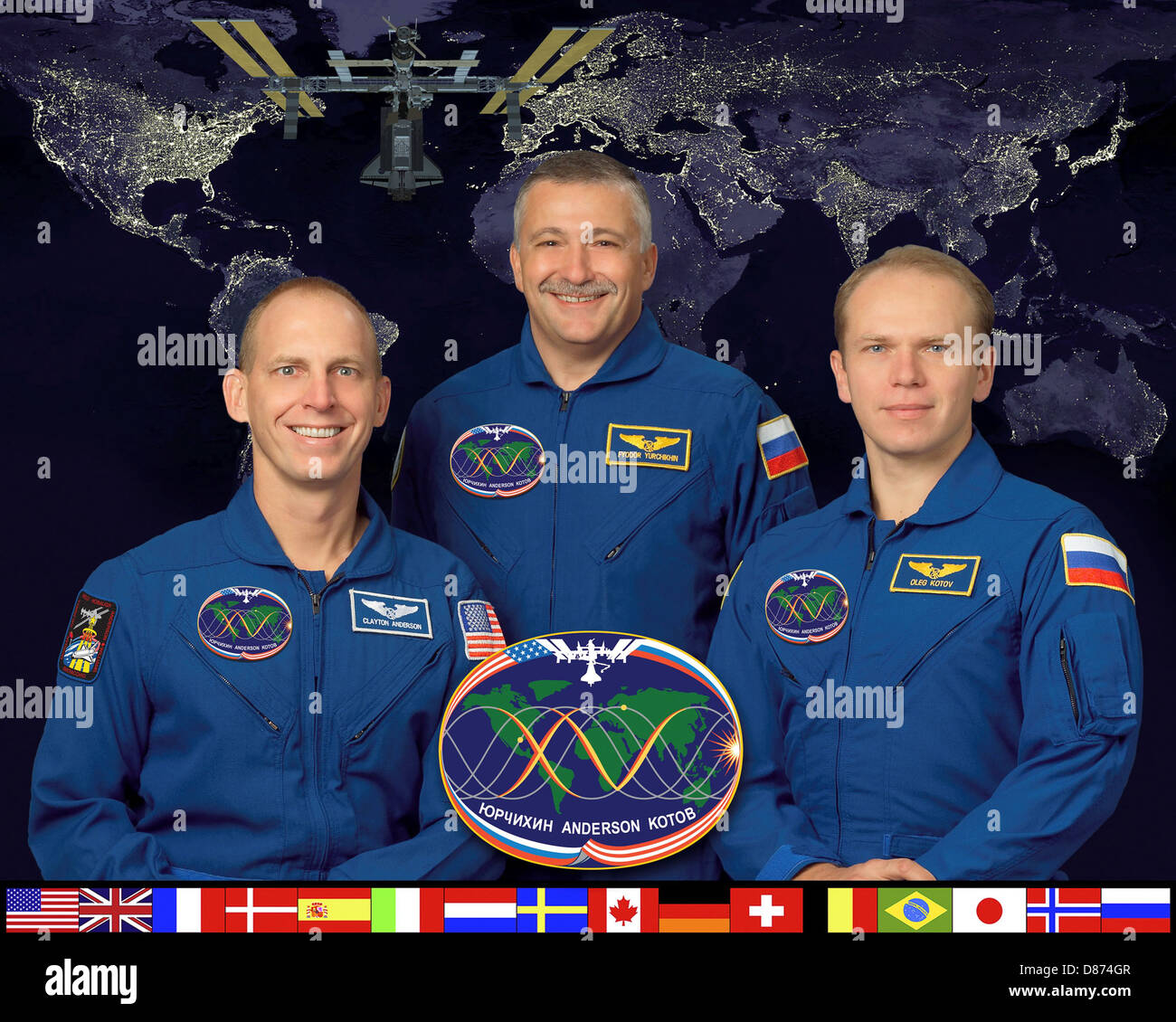 Expedition 15 crew aboard the International Space Station (ISS ...