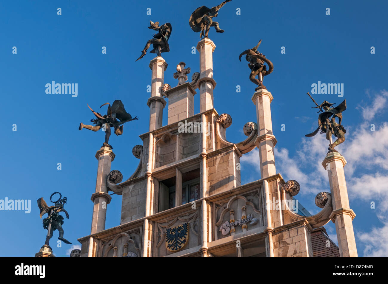 Metselaarshuis Masons' Guild House Ghent Belgium Stock Photo - Alamy