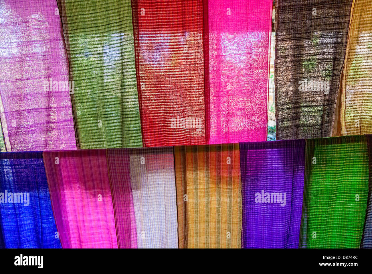 Multi color seamless linen texture background hi-res stock photography ...