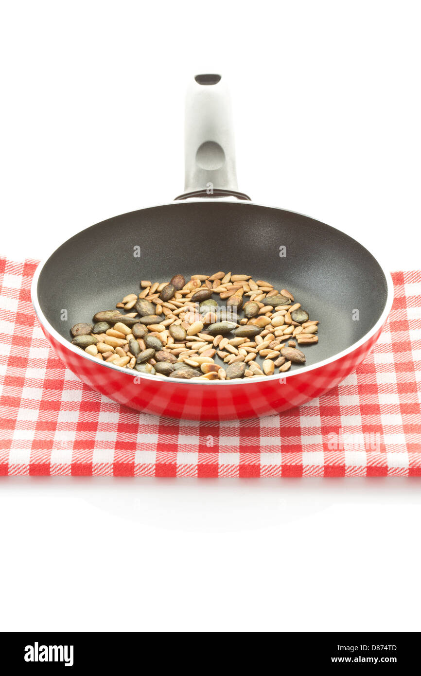 Roasted seeds and nuts Cut Out Stock Images & Pictures - Alamy