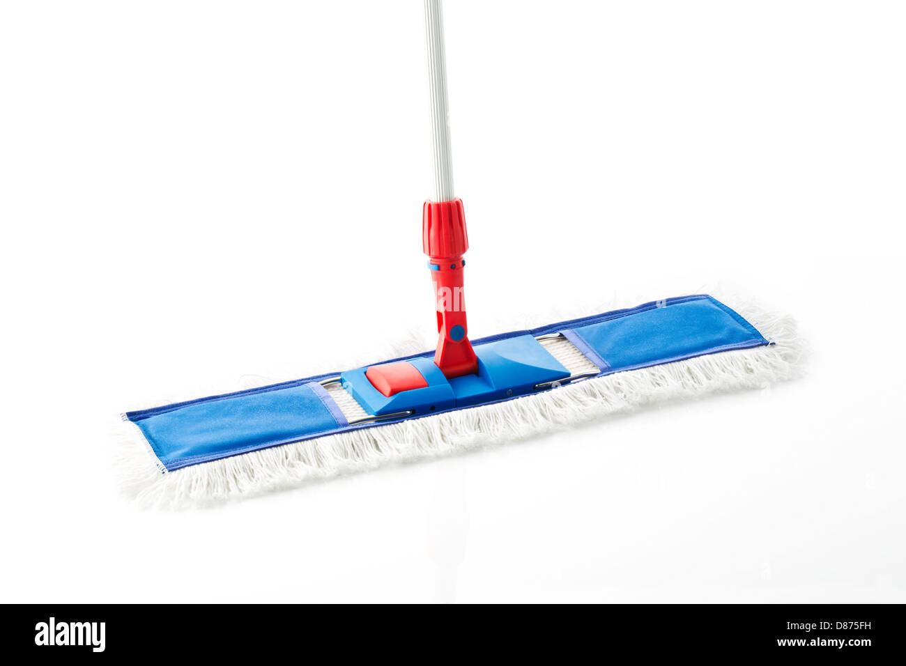 Mop on white background, close up Stock Photo - Alamy