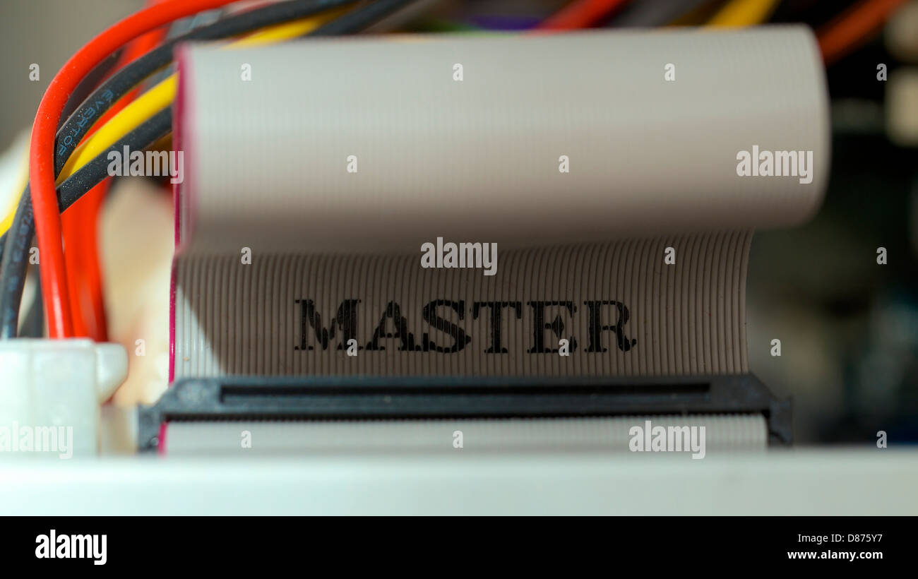 Flat pc cable with imprint hi-res stock photography and images - Alamy