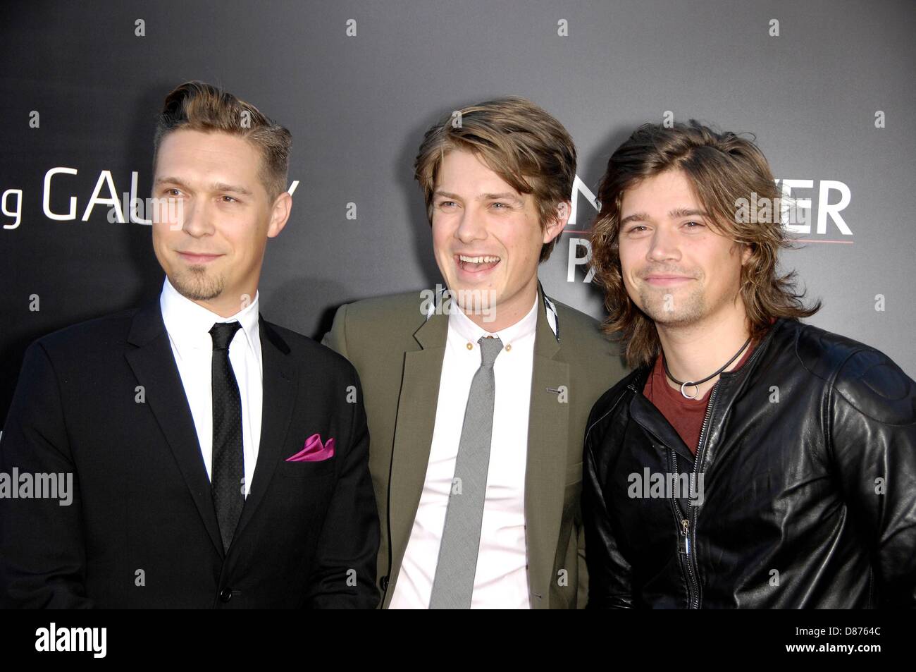 Los Angeles, California, USA. 20th May 2013. Isaac Hanson, Taylor ...