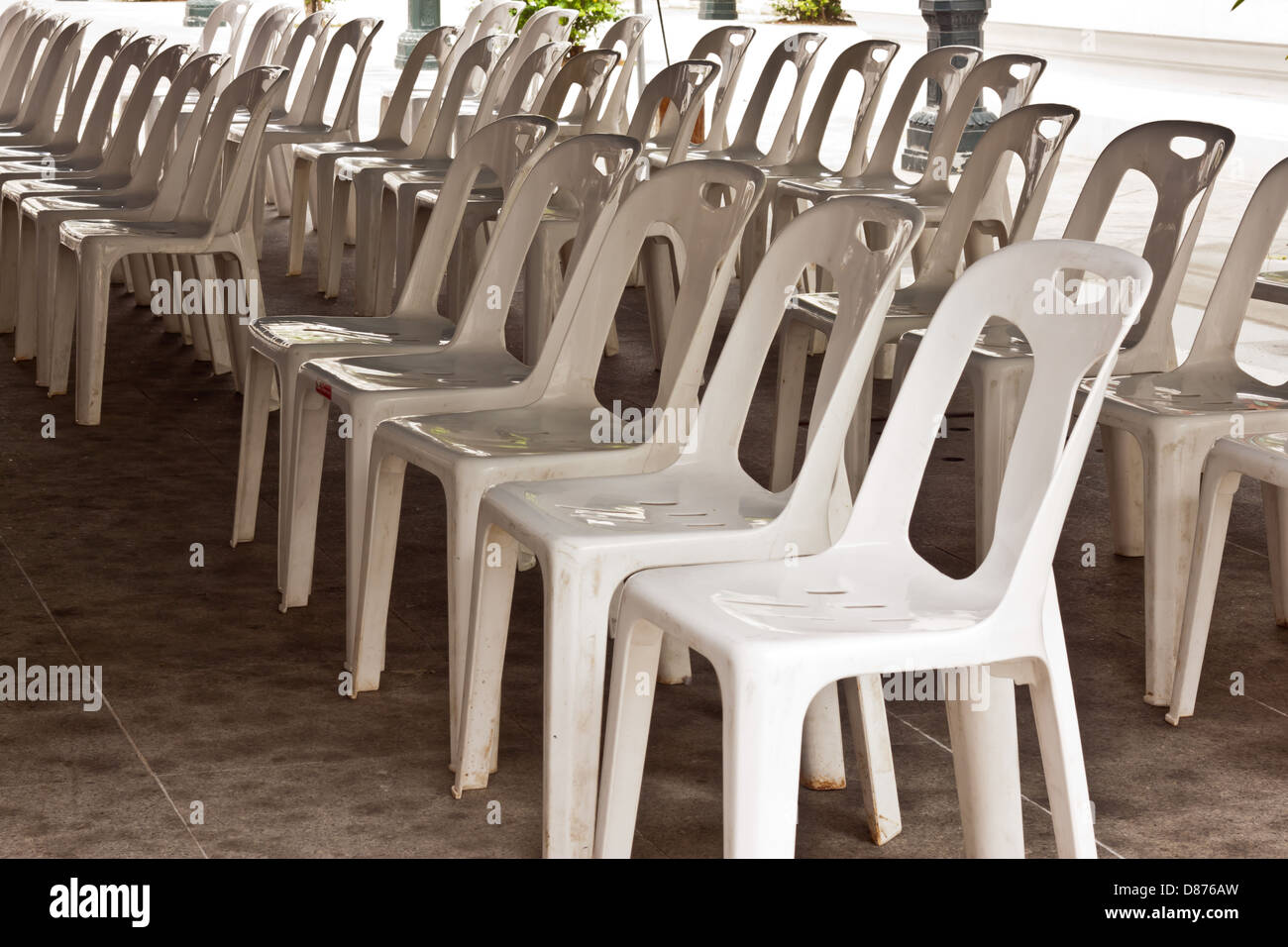 White Chair High Resolution Stock Photography and Images - Alamy