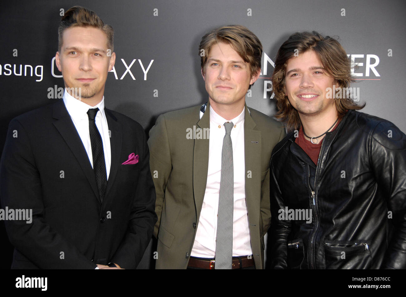Hollywood, California, USA. 20th May 2013. Hanson during the premiere ...