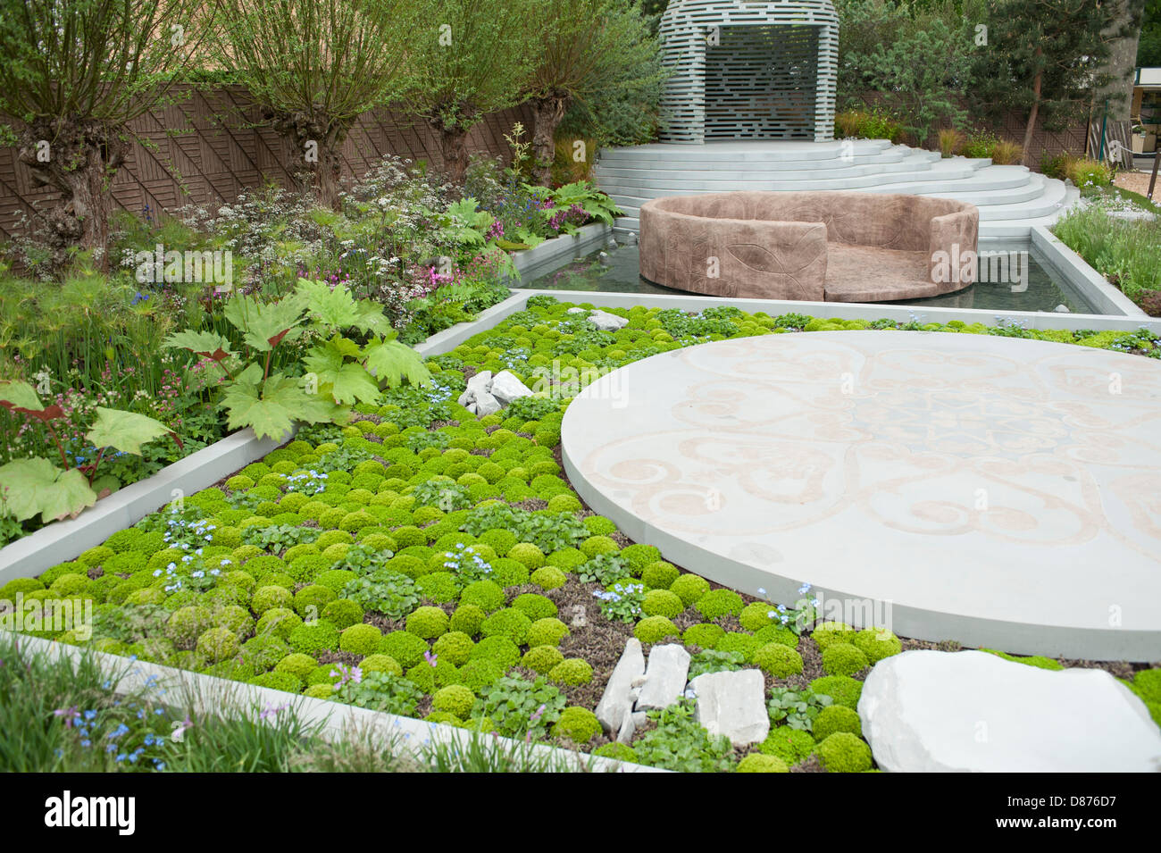 London, UK. 20th May 2013.The B&Q Sentebale Forget-Me-Not Garden ...