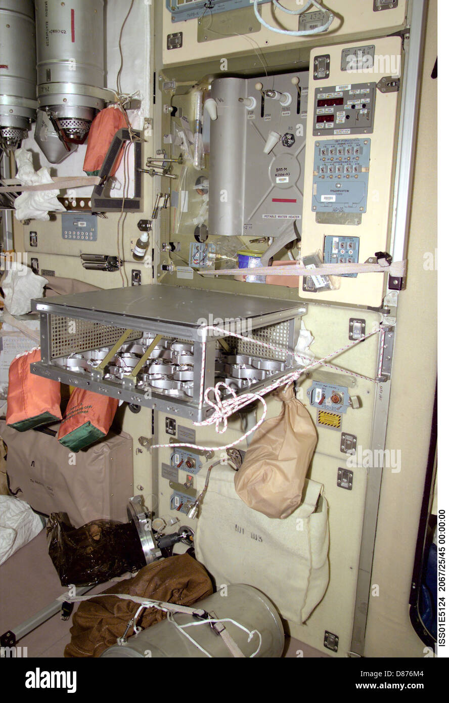 A photo captured aboard the International Space Station shows the Earth ...