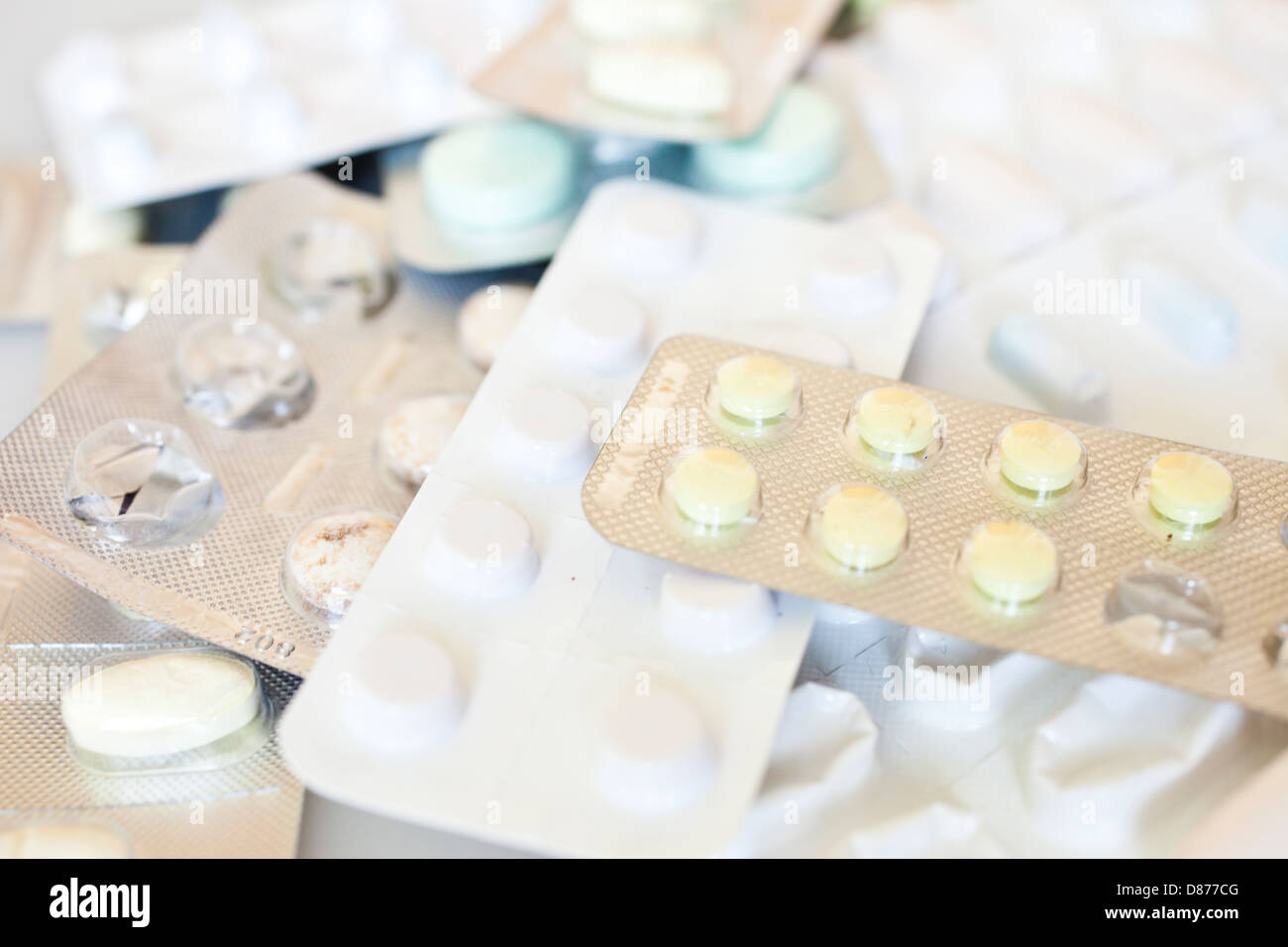 close up of multiple medicines Stock Photo - Alamy