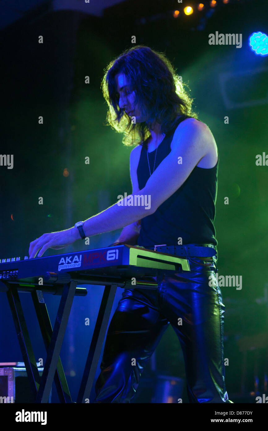 Light Asylum performing at All Tomorrows Parties,11th May 2013, Pontins ...