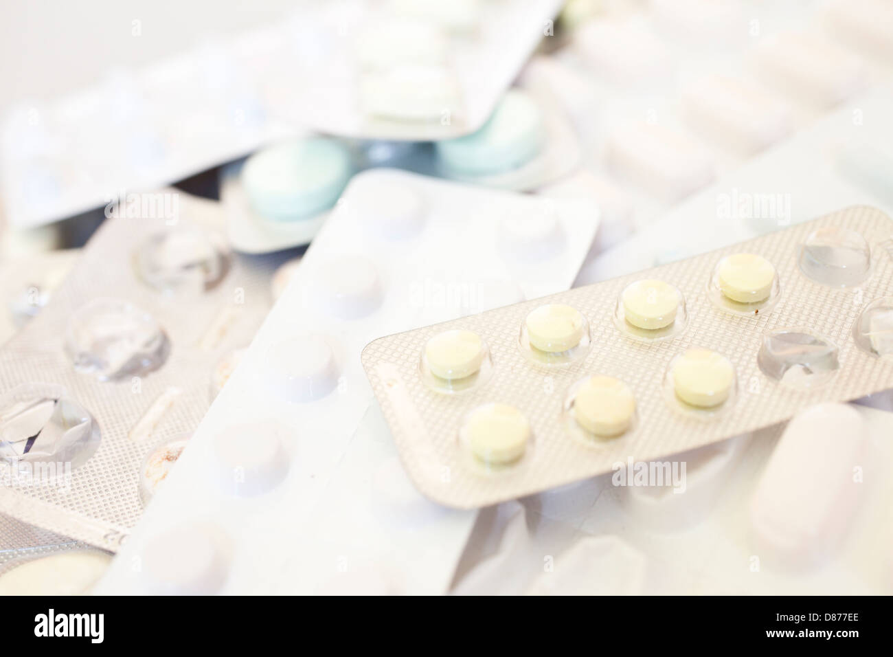 close up of multiple medicines Stock Photo - Alamy