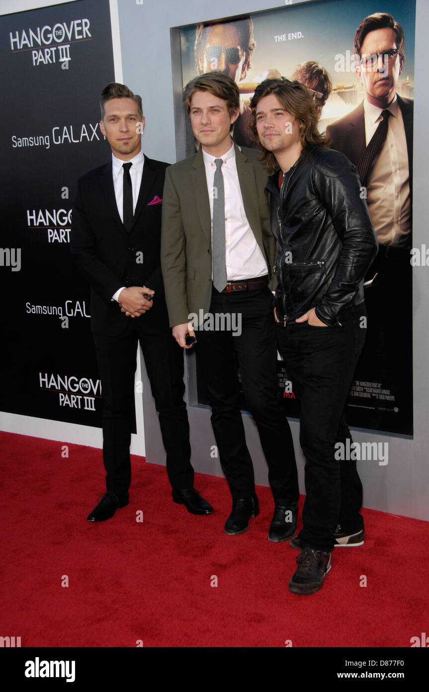 Hollywood, California, USA. 20th May 2013. Hanson during the premiere ...