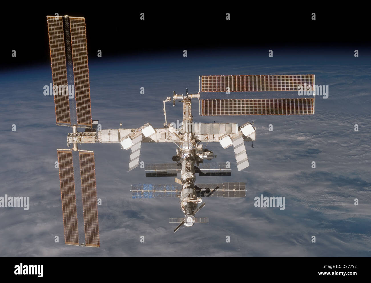 The International Space Station (ISS) following the STS-116 mission in ...