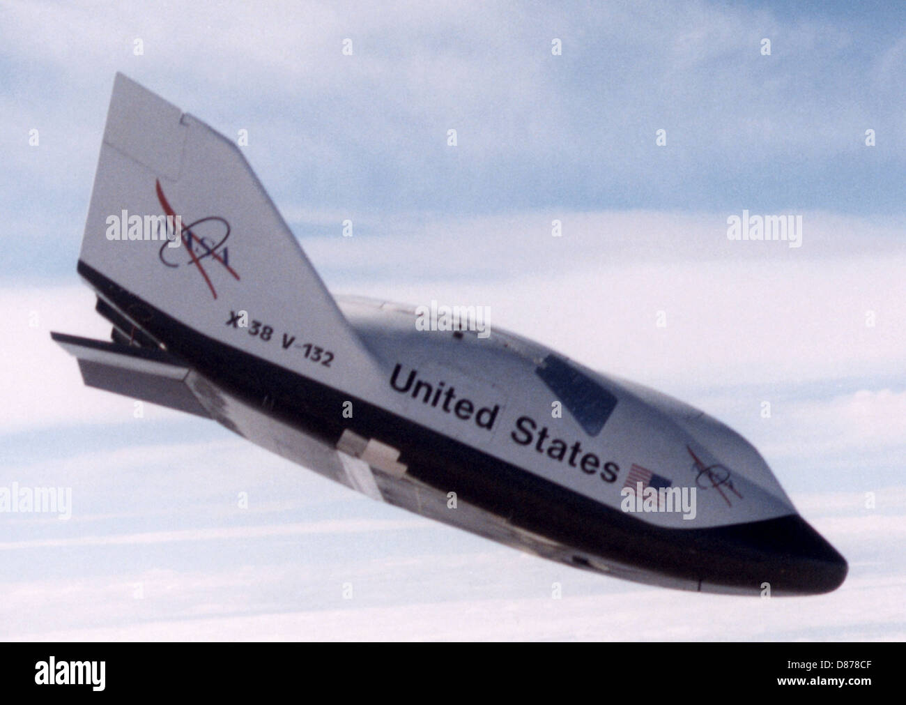 The image shows the ISS Crew Return Vehicle, a spacecraft designed to ...