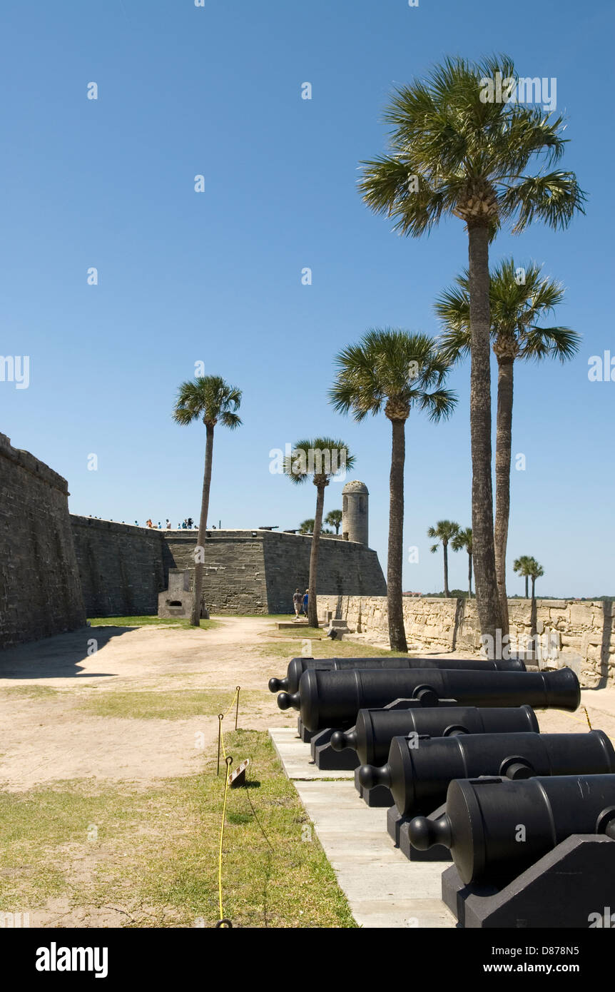 Castillo De San Marcos National Monument St. Augustine Florida USA ...