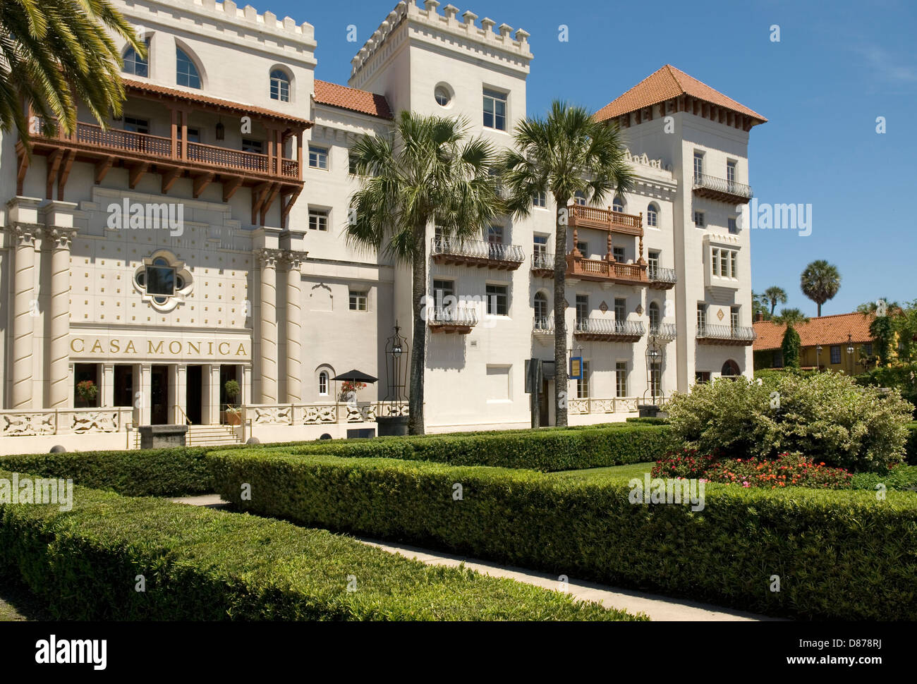 Casa Monica Hotel St. Augustine Florida USA Stock Photo - Alamy