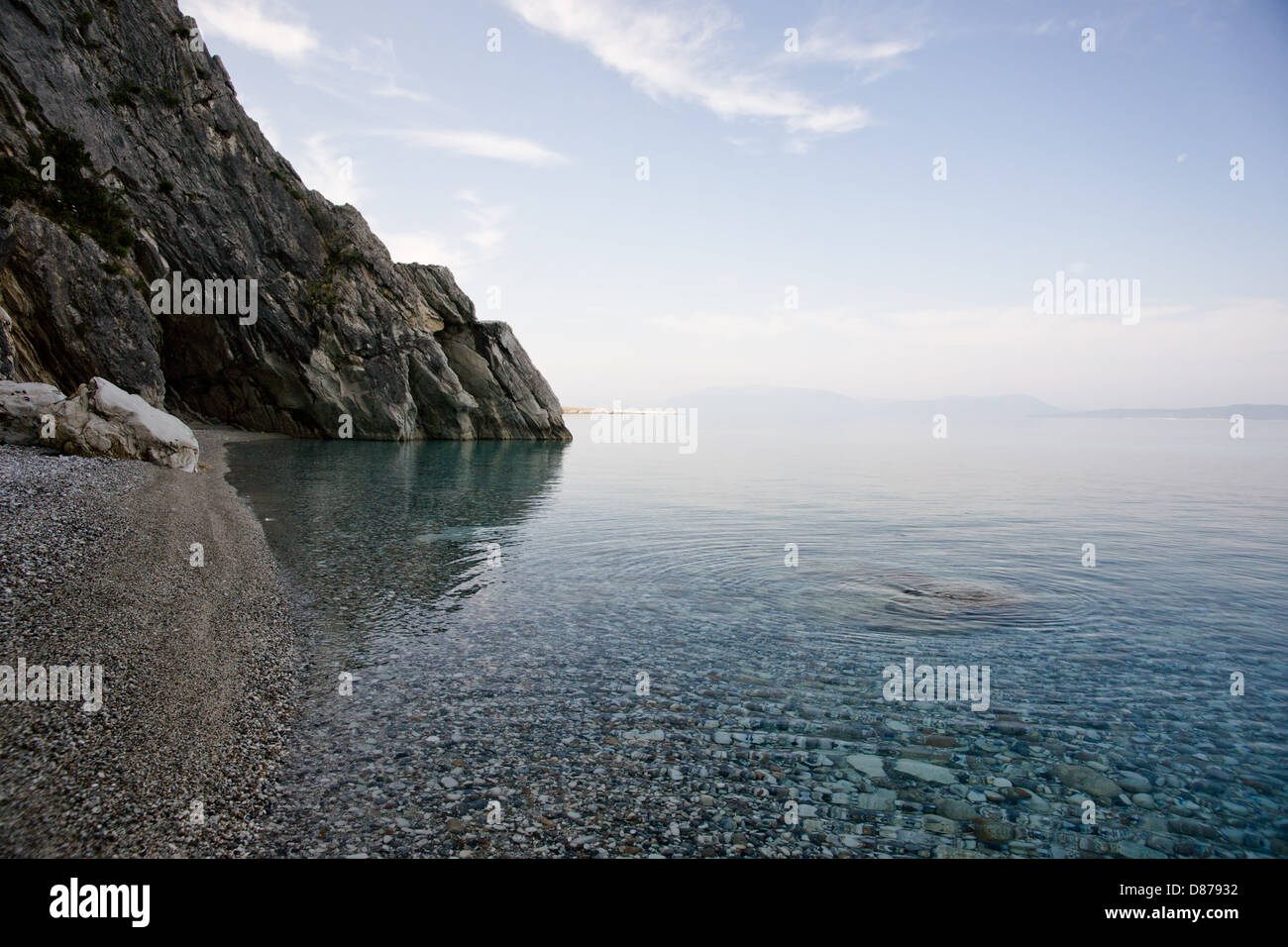 Ionic sea beach Stock Photo - Alamy