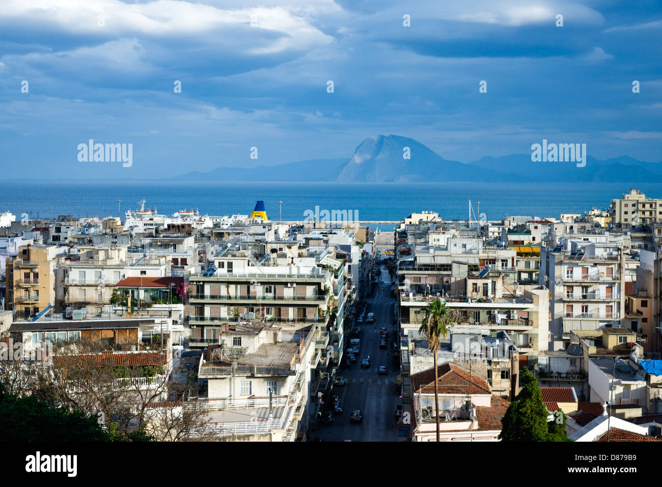 Patras city view Stock Photo - Alamy