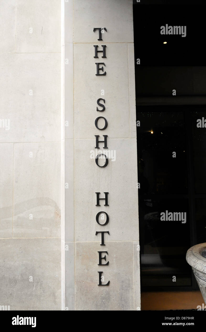 Soho hotel london exterior hi-res stock photography and images - Alamy