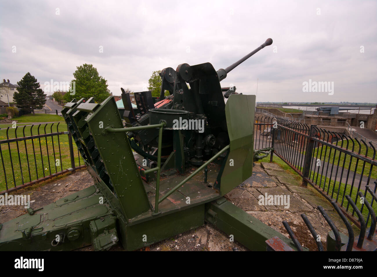 Bofors L70 40mm Anti Aircraft Gun Stock Photo - Alamy